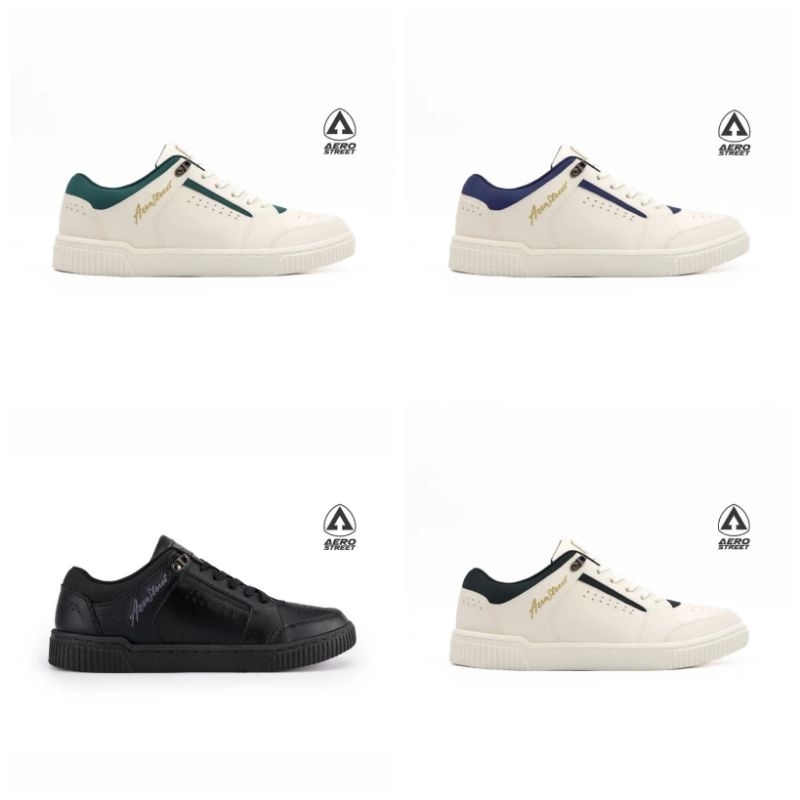 Jual Aerostreet 40-42 Classic Natural Hijau Navy Hitam | Shopee Indonesia