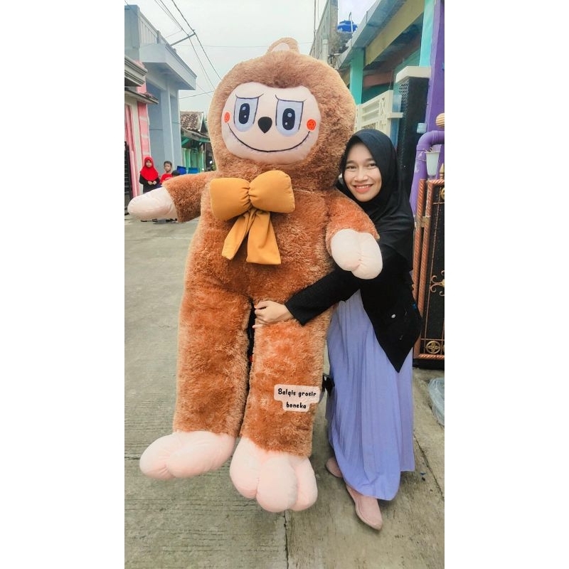 Jual Boneka Labubu Super Jumbo Tinggi 1,5 Meter Halus Lembut Free ...