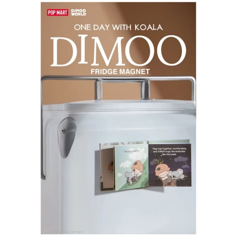 Jual (READY) DIMOO One Day with Koala Fridge Magnet ORI Pop Mart ...