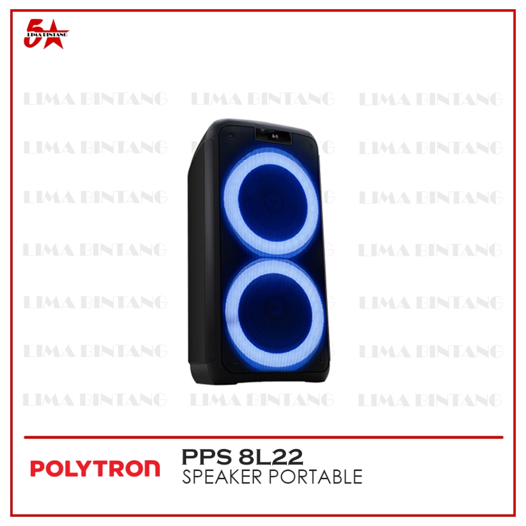 Jual POLYTRON SPEAKER PARTY PORTABLE PPS 8L22 | Shopee Indonesia