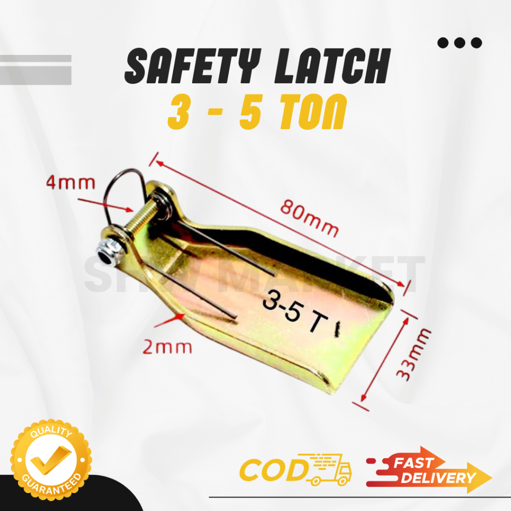 Jual Safety Latch 3T Dan 5T Hook Safety Latch Chain Block - 602 ...