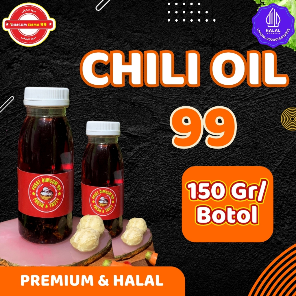 Jual Chili Oil Dimsum Emma 99 - Pedas Nikmat 250 gram | Shopee Indonesia