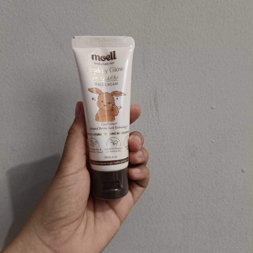 Jual Moell Healthy Glow Barrier Face Cream 40gr | Shopee Indonesia