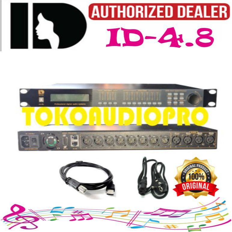 Jual DLMS ID Audio ID4.8 Speaker Management 4 In-8 Out Original ...