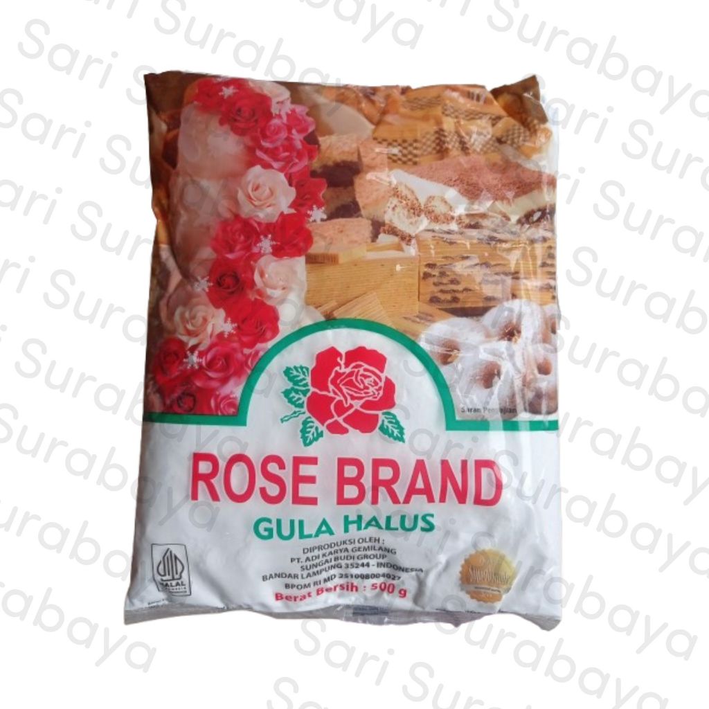 Jual GULA HALUS - ROSE BRAND 500GR | Shopee Indonesia