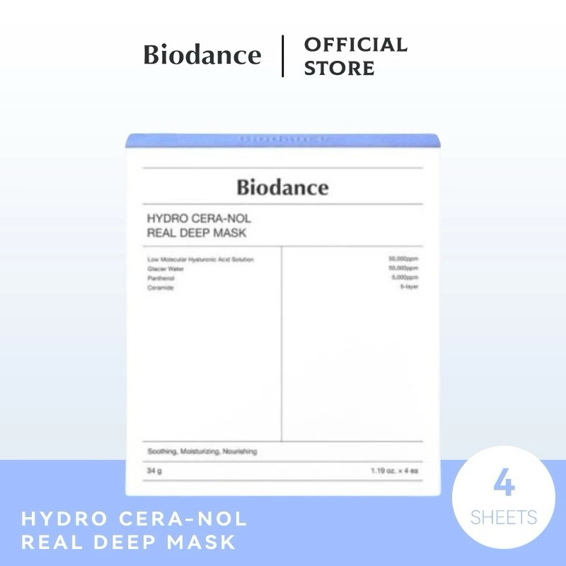 Jual Biodance Hydro Cera-Nol Real Deep Mask, Biodance Collagen Mask 1 Box | Shopee Indonesia