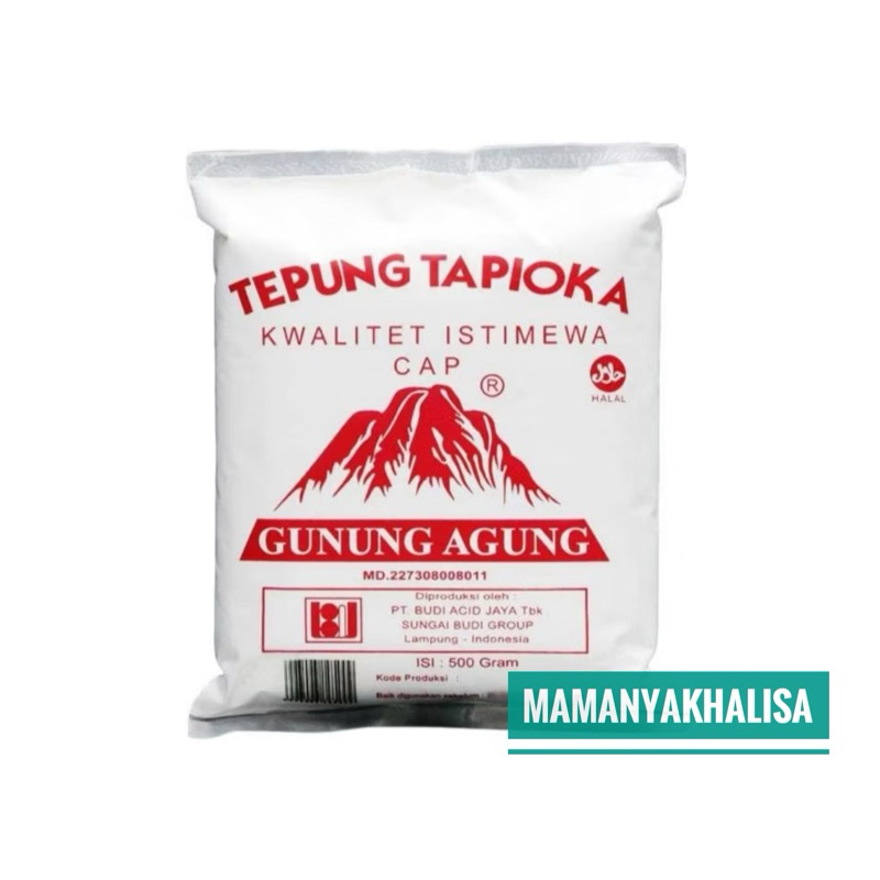 Jual Tepung Tapioka Cap Gunung Agung 500 Gram | Shopee Indonesia