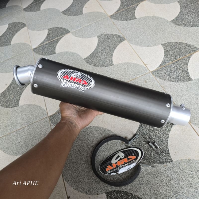 Jual slincer silincer knalpot AHRS FACTORY 4 original | Shopee Indonesia