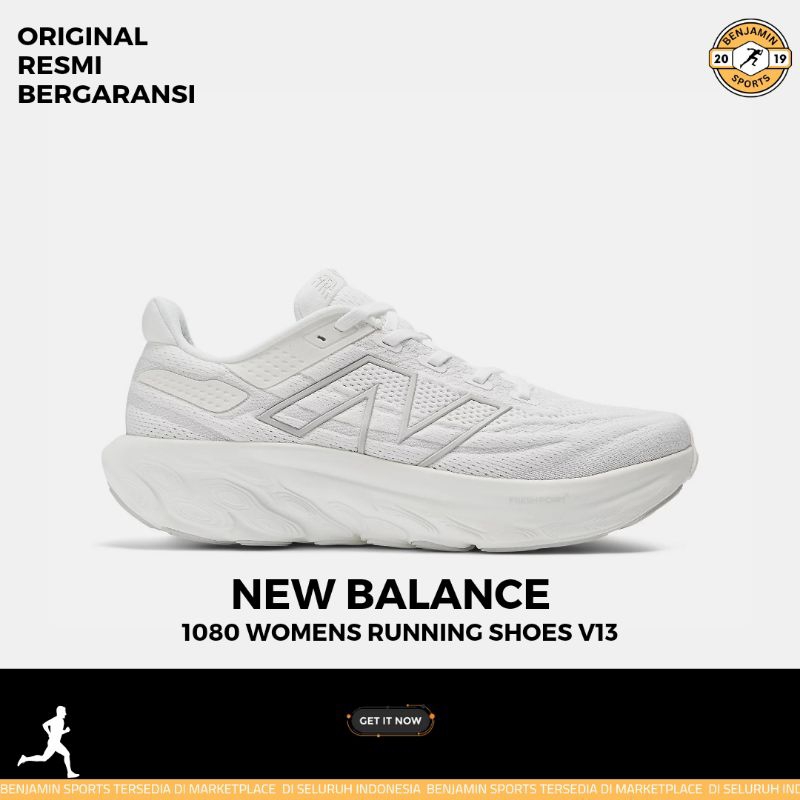 Jual SEPATU RUNNING NB 1080 X FRESHFOAM WHITE ORIGINAL RESMI PT MAP ...