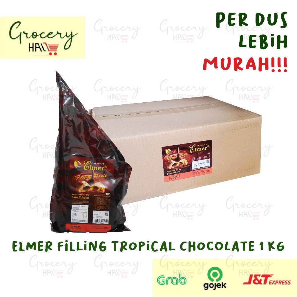 Jual [ HARGA DUS ] ELMER FILLING CHOCOLATE TROPICAL 1 KG - ISIAN ...