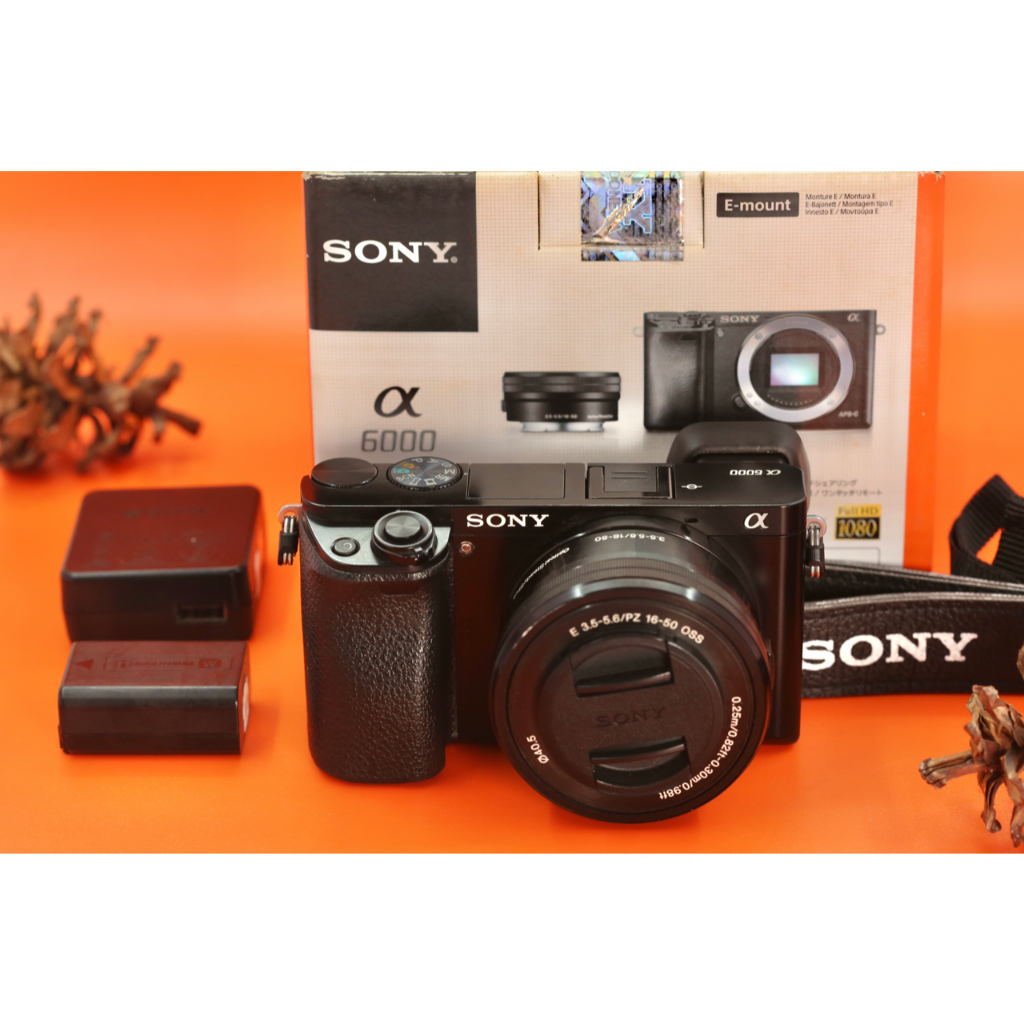 Jual Sony A6000 Kit E 16-50mm Fullset B410 | Shopee Indonesia