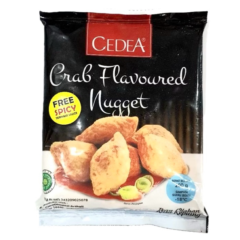 Jual Cedea Crab Nugget Kepiting 200g | Shopee Indonesia