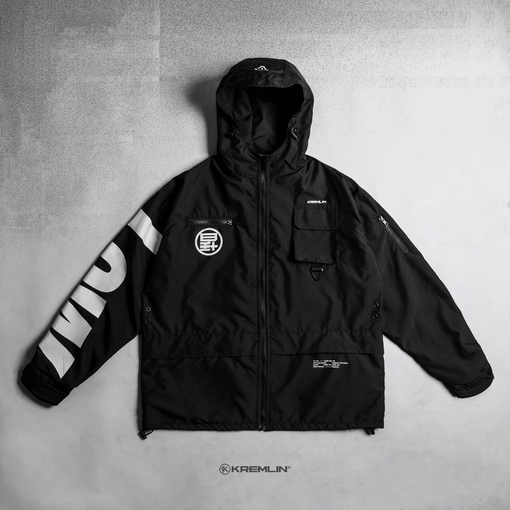 Jual KREMLIN Jacket Windbreaker Outerwear Outdoor Daily - HIGHLOW ...