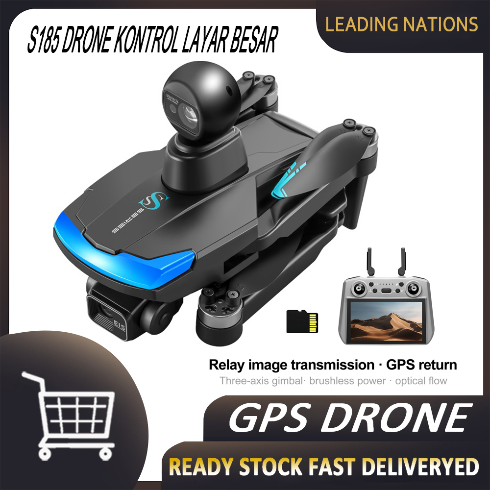 Jual S185 3axis gimbal GPS posisi fotografi profesional drone radar ...