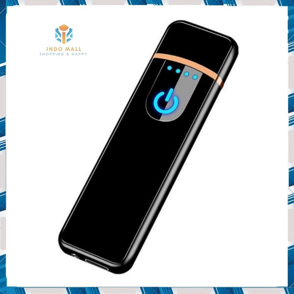 Jual Korek api elektrik finger print touch sensor usb charging lighter ...