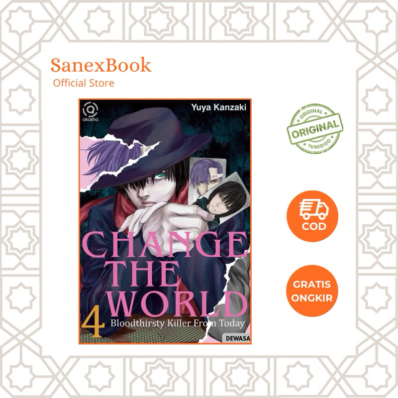 Jual Change The World : Bloodthirsty Killer From Today 1 2 3 4 - Yuya Kanzaki | Shopee Indonesia