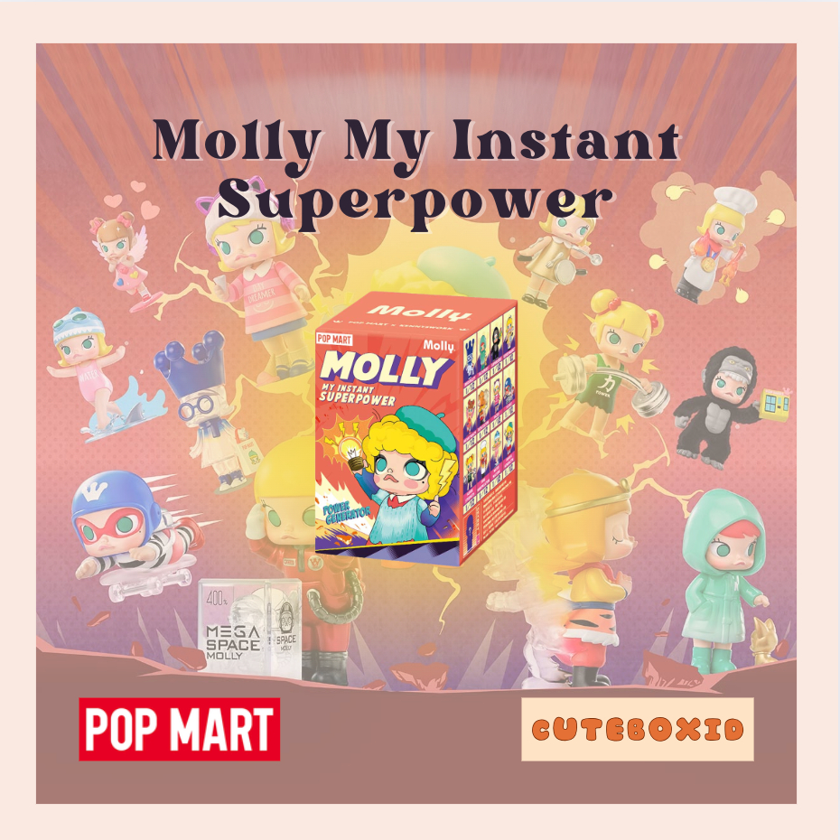 Jual POP MART Molly My Instant Superpower Series [Pre-Order ...