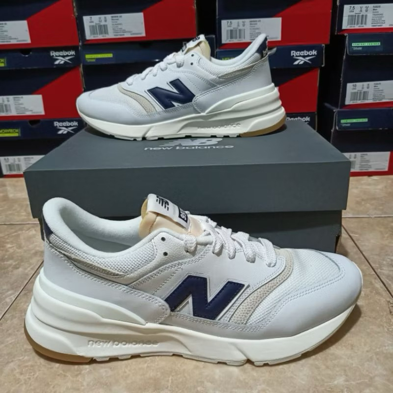 Jual New Balance 997 R Men Lifestyle White Original BNIB Resmi | Shopee ...