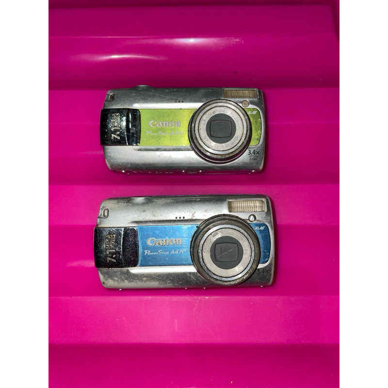 Jual canon powershot A470 (2 unit) (Biru nyala mesin) | Shopee Indonesia