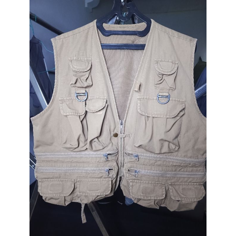 Jual VEST TAKTIKAL BOXY CROP MULTI POCKET VEST MANCING | Shopee Indonesia