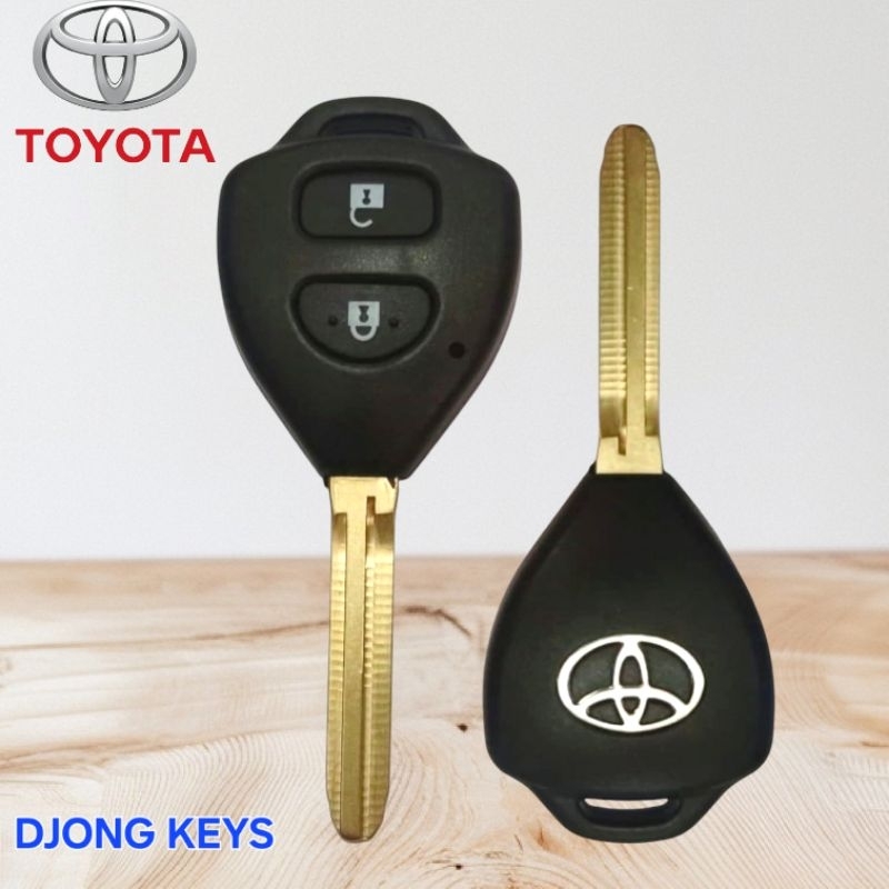 Jual Casing kunci Toyota 2 tombol innova yaris vios fortuner kualitas ...