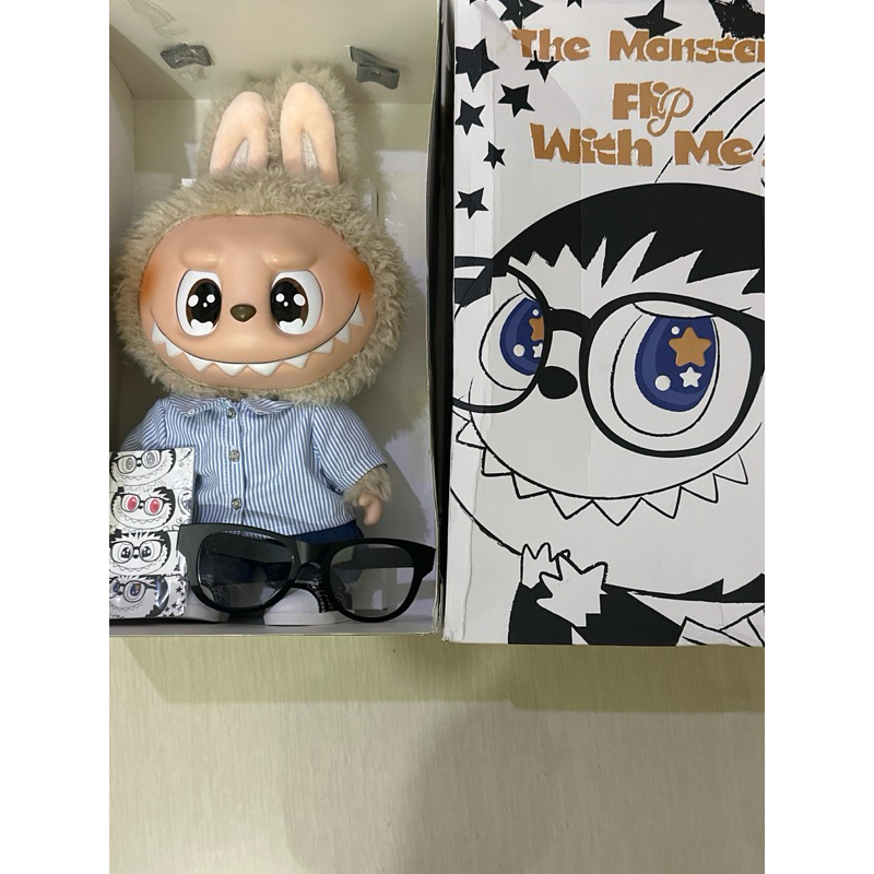 Jual Popmart Labubu THE MONSTERS - FLIP WITH ME Vinyl Plush Doll ...