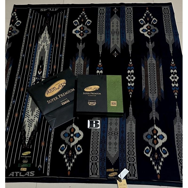 Jual Sarung ATLAS SUPER PREMIUM ATLAS SUPREM 920 GOLD ORIGINAL INCLUDE PAPERBAG | Shopee Indonesia