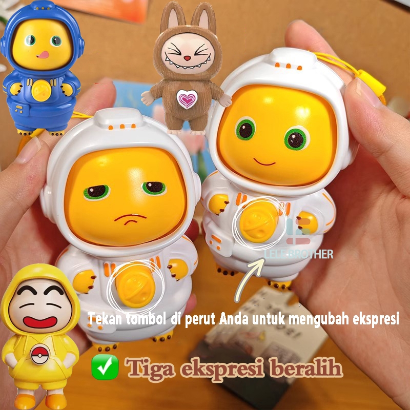 Jual LELE BROTHER Gantungan Kunci Tas Mainan Nailong Dino Labubu Kuning ...