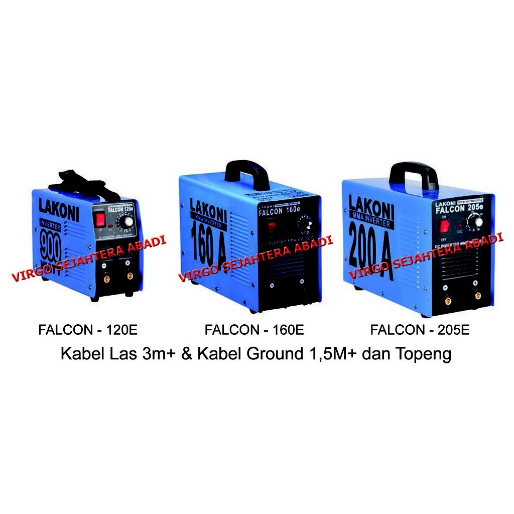 Jual LAKONI FALCON 160E MESIN LAS LISTRIK TRAVO TRAFO INVERTER 160 E | Shopee Indonesia