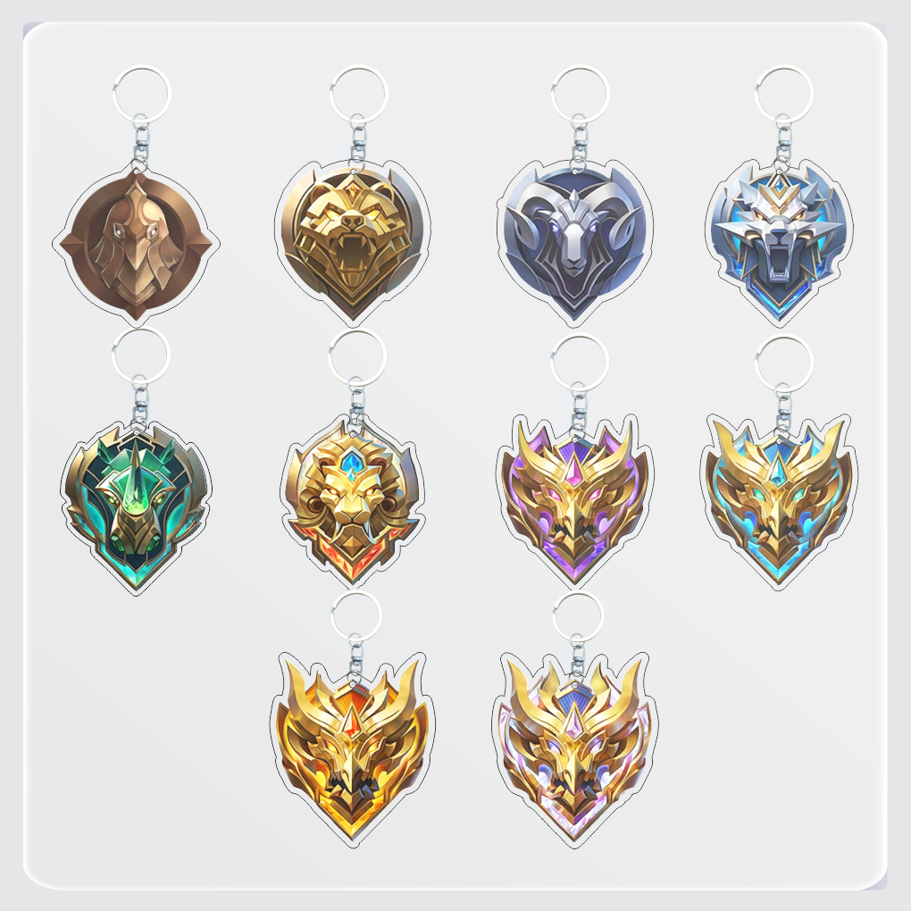 Jual GILAN Gantungan Kunci Keychain Akrilik Tier MLBB Mobile Legend ...