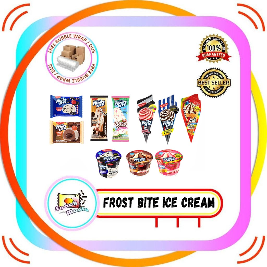 Jual Glico Wings FROST BITE Boba Milk Tea | Choco Lava | Cookies Cream ...