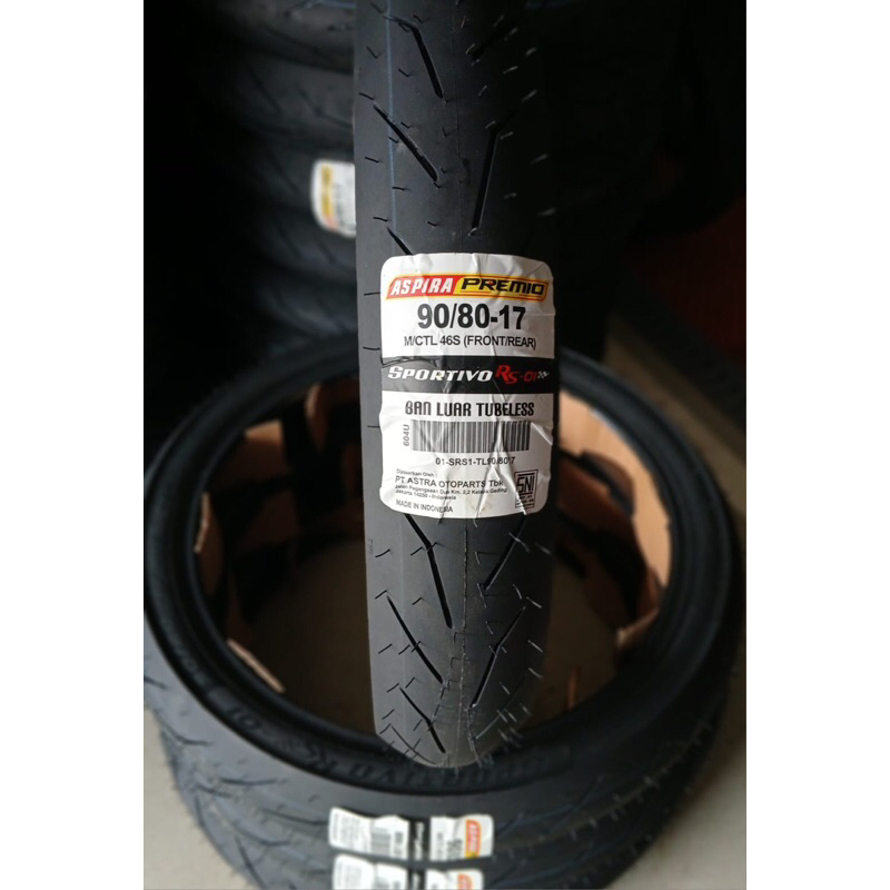 Jual BAN ASPIRA PREMIO UK : 90 80 17 SOFT COMPOUND (FRONT/REAR) SPORTIVO RS-01 BAN BALAP THN ...