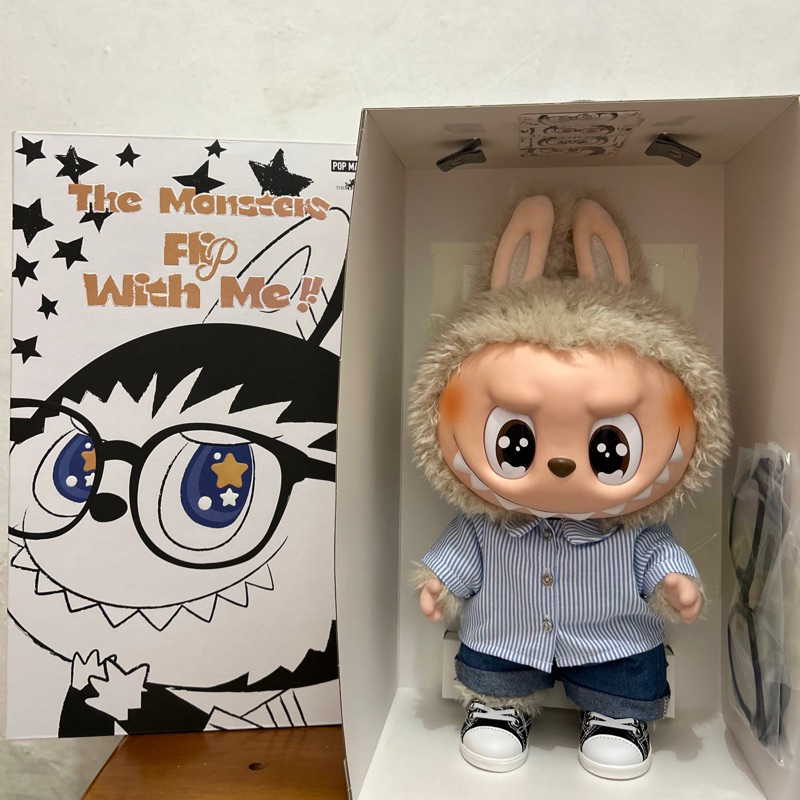 Jual [𝗥𝗘𝗔𝗗𝗬 𝗦𝗧𝗢𝗖𝗞] THE MONSTERS - FLIP WITH ME Vinyl Plush Doll ...