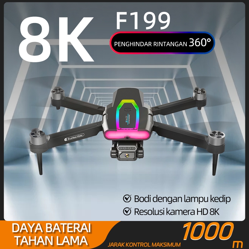 Jual F199 Drone kamera jarak jauh fotografi udara profesional murah ...