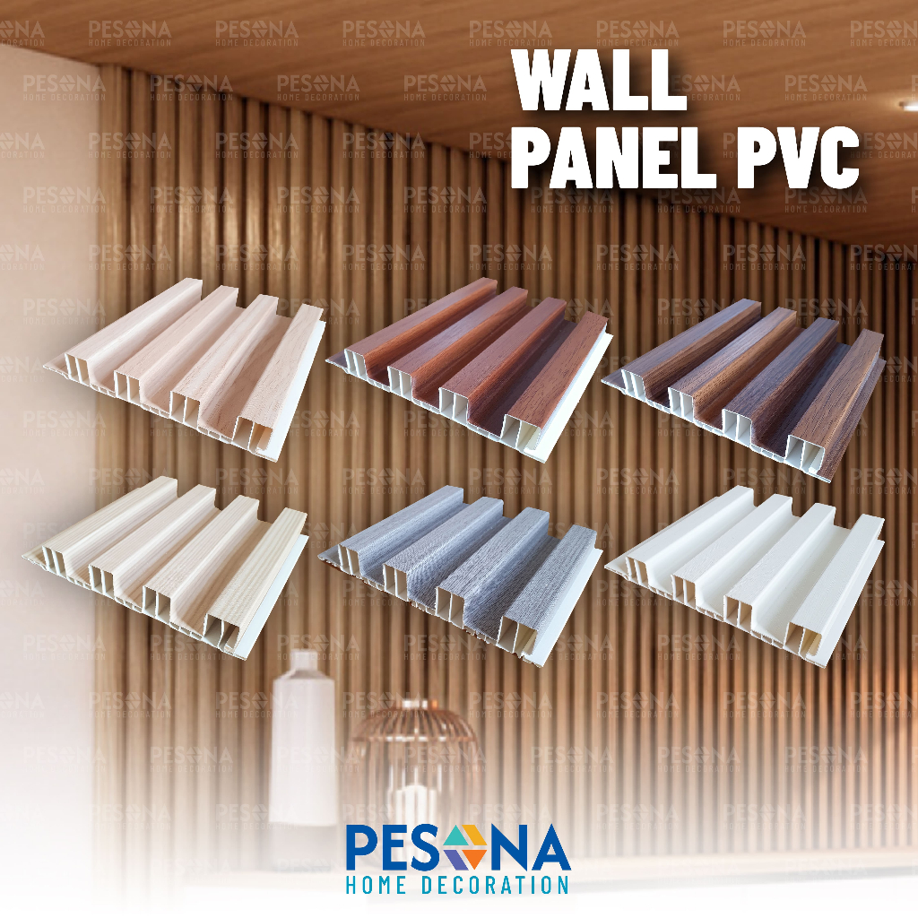 Jual PVC Wall Panel Dekorasi Dinding Kamar Aesthetic Anti Air dan Rayap ...