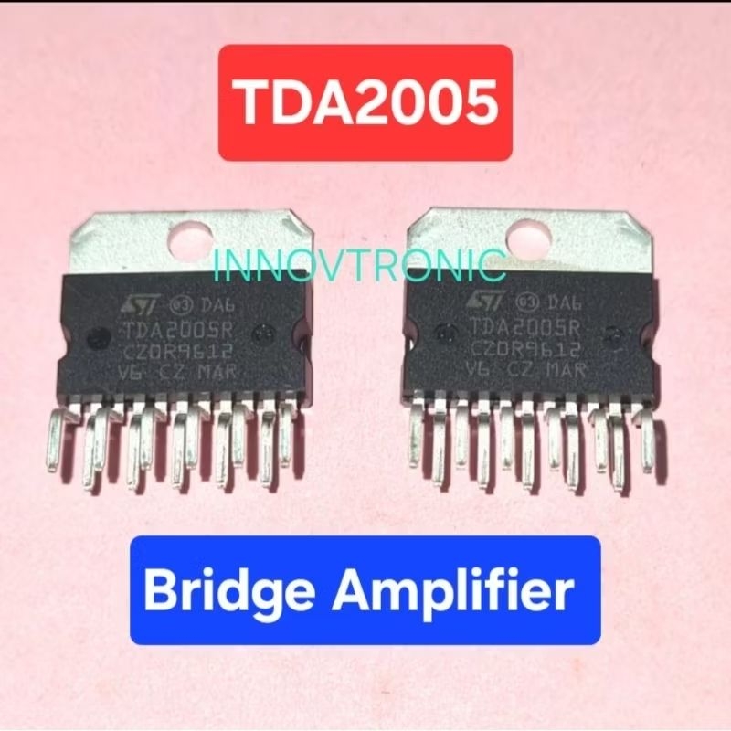 Jual IC TDA2005 TDA-2005 RRT / ORIGINAL 12V Stereo / Bridge Audio ...