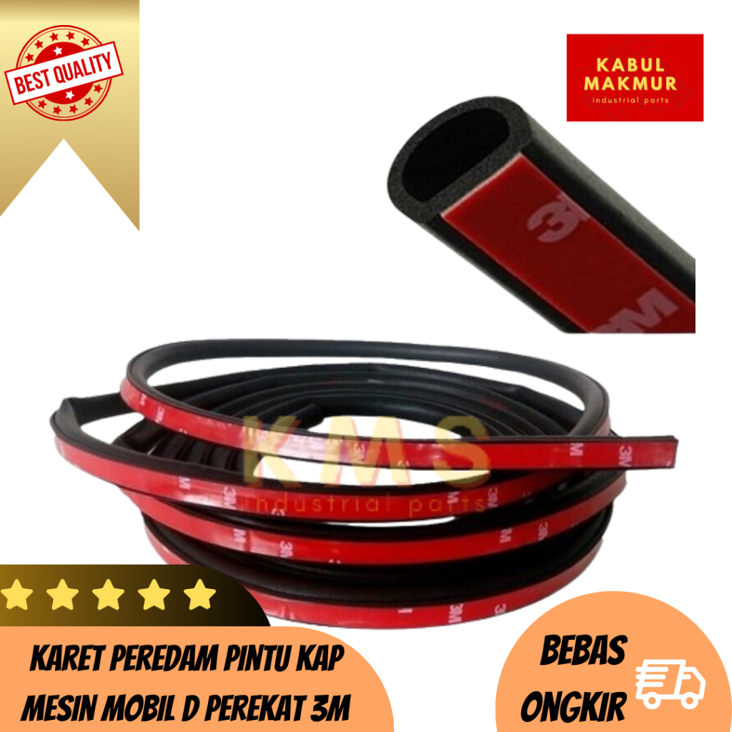 Jual Karet Peredam Pintu Kap Mesin Mobil D Perekat | Shopee Indonesia