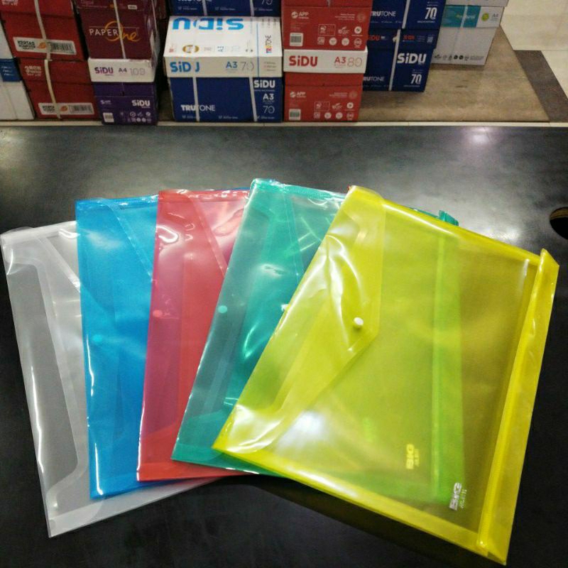 Jual Map Kancing Plastik Folio Transparan | Shopee Indonesia
