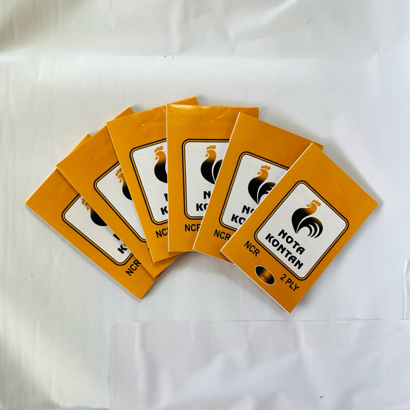 Jual Nota Kontan Kecil 2 Ply K2 / Nota Kontan 2 Rangkap Putih-Merah ...