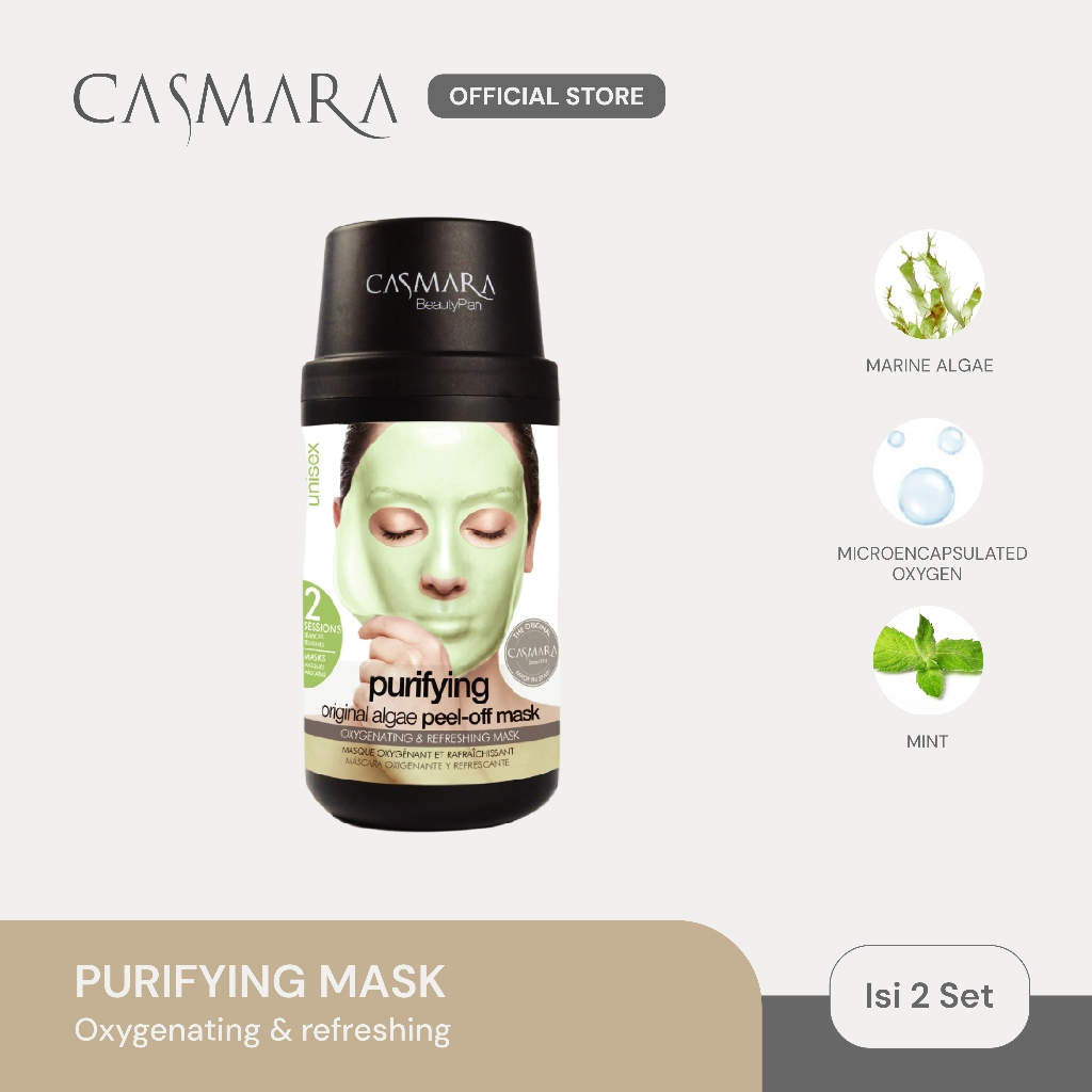 Jual CASMARA Purifying Original Algae Peel-Off Mask. Oxygenating ...