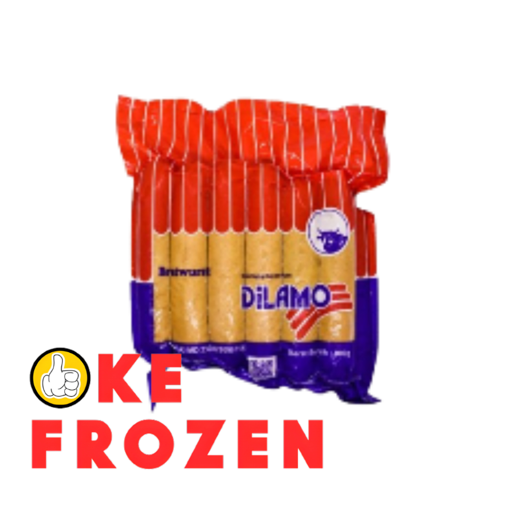 Jual DILAMO CHEESE BRATWURST 900GR SOSIS SAPI DAN AYAM RASA KEJU ...