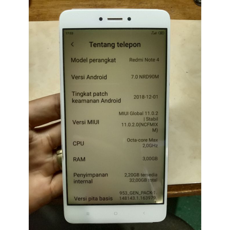 Jual Mesin Xiomi Redmi Note 4 Qualcomm normal | Shopee Indonesia