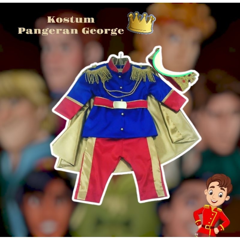 Jual Kostum Pangeran George /Kostum Pawai Anak/ Kostum Pangeran Anak ...