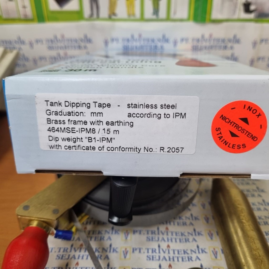 Jual richter dipping tape class IPM 8 standard with earthing sounding ...