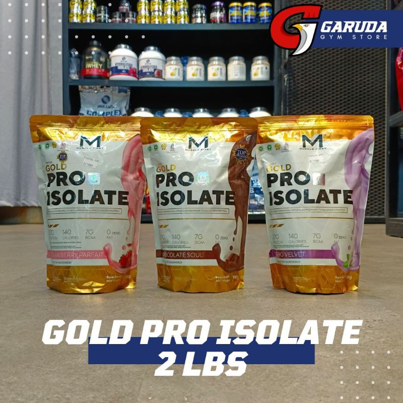 Jual M1 MUSCLE FIRST PRO GOLD ISOLATE 2 lbs lb 2lbs 2lb Susu Protein ...