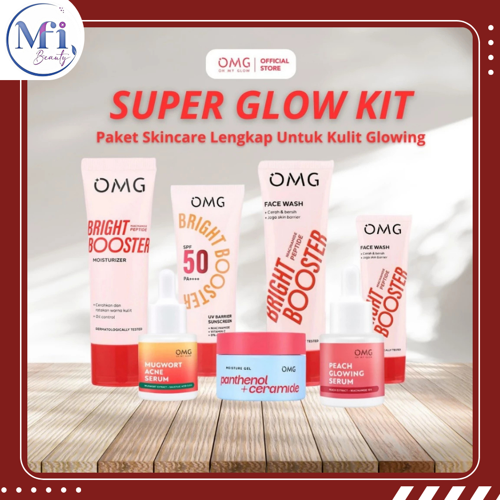 Jual MFI - OMG Oh My Glow Bright Booster Skincare Series | Face Wash ...
