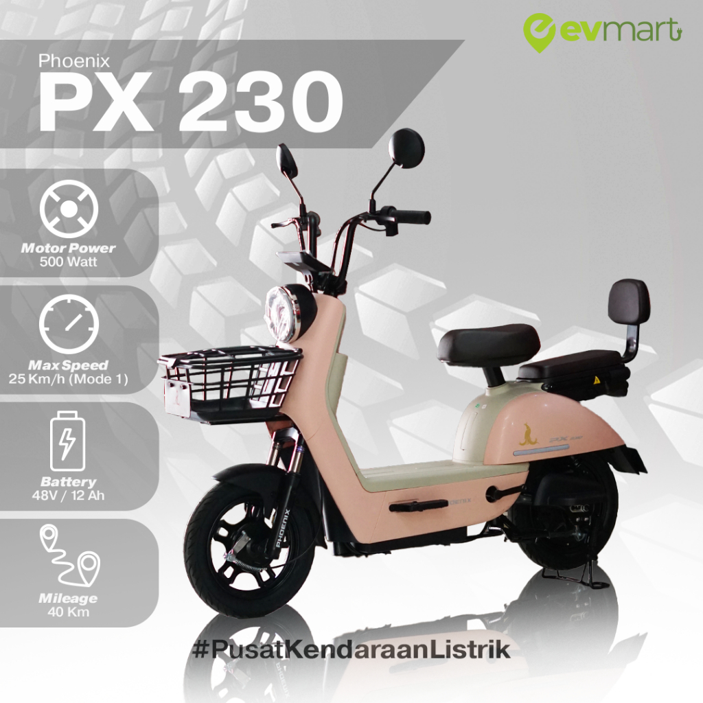 Jual SEPEDA LISTRIK PHOENIX PX-230 | Shopee Indonesia