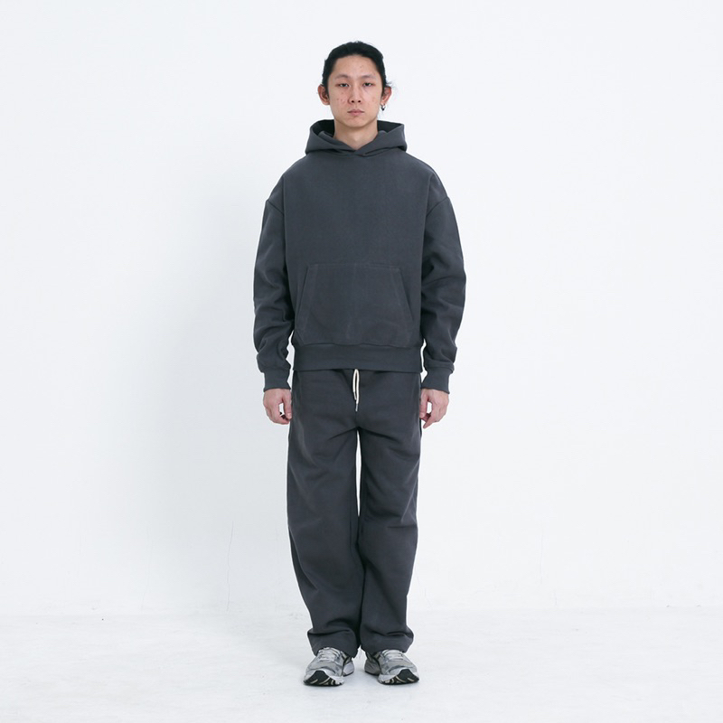 Jual All Around Faded Boxyfit Hoodie Dust Grey 375GSM | Shopee Indonesia