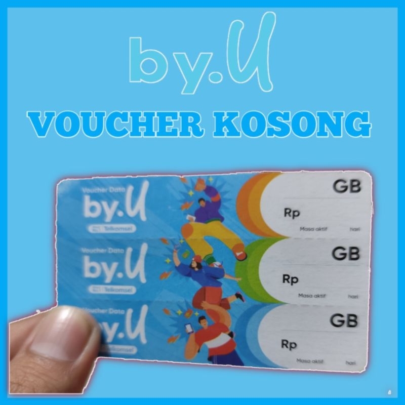 Jual VOUCHER KOSONG BYU | Shopee Indonesia