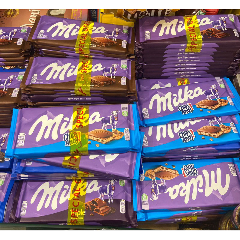 Jual Coklat MILKA asli ARAB SAUDI 100GR | Shopee Indonesia